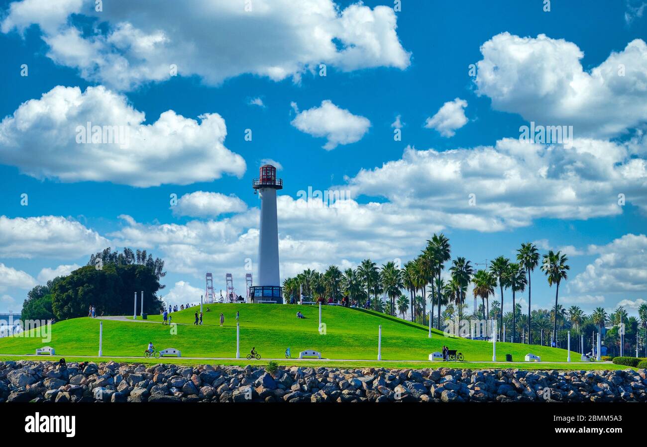 Long beach lighthouse hi-res stock photography and images - Alamy