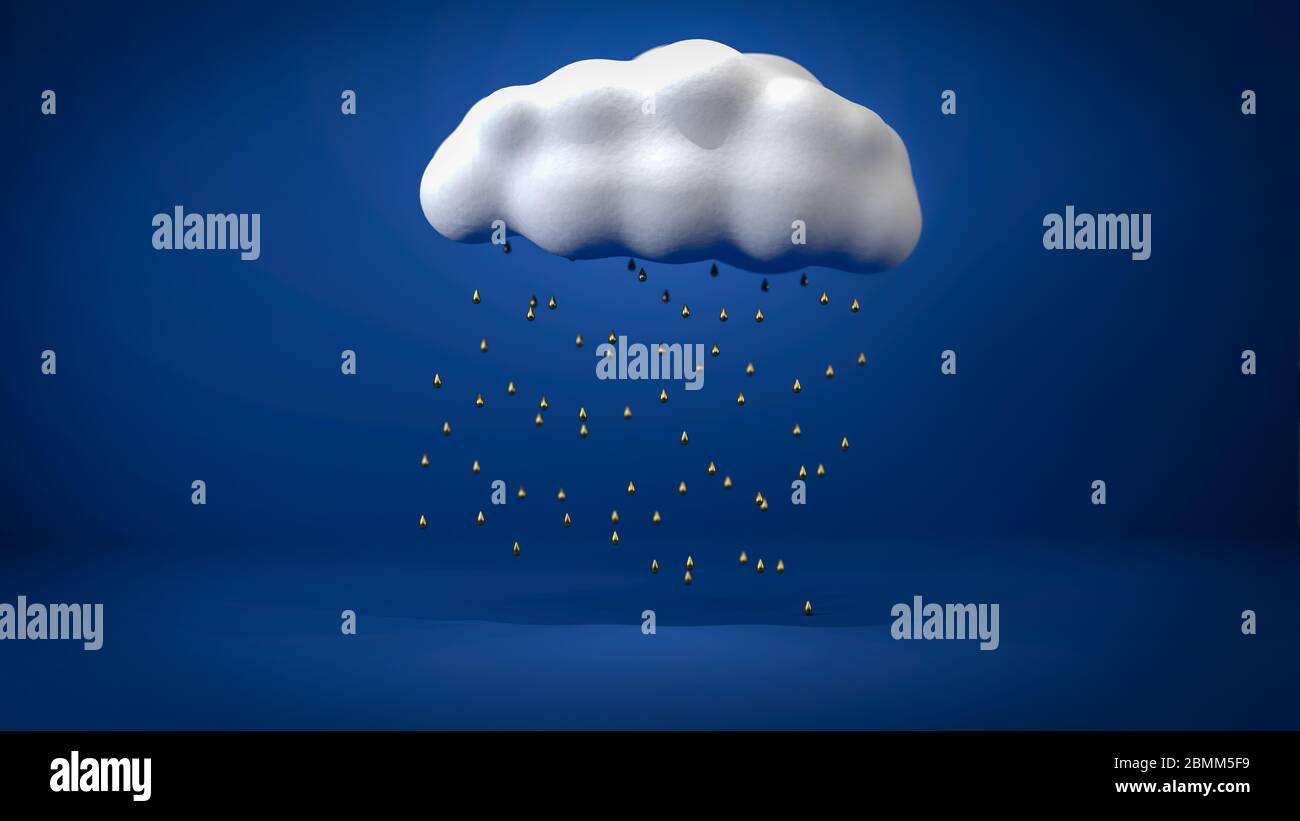Abstract golden creative rain background hi-res stock photography and ...