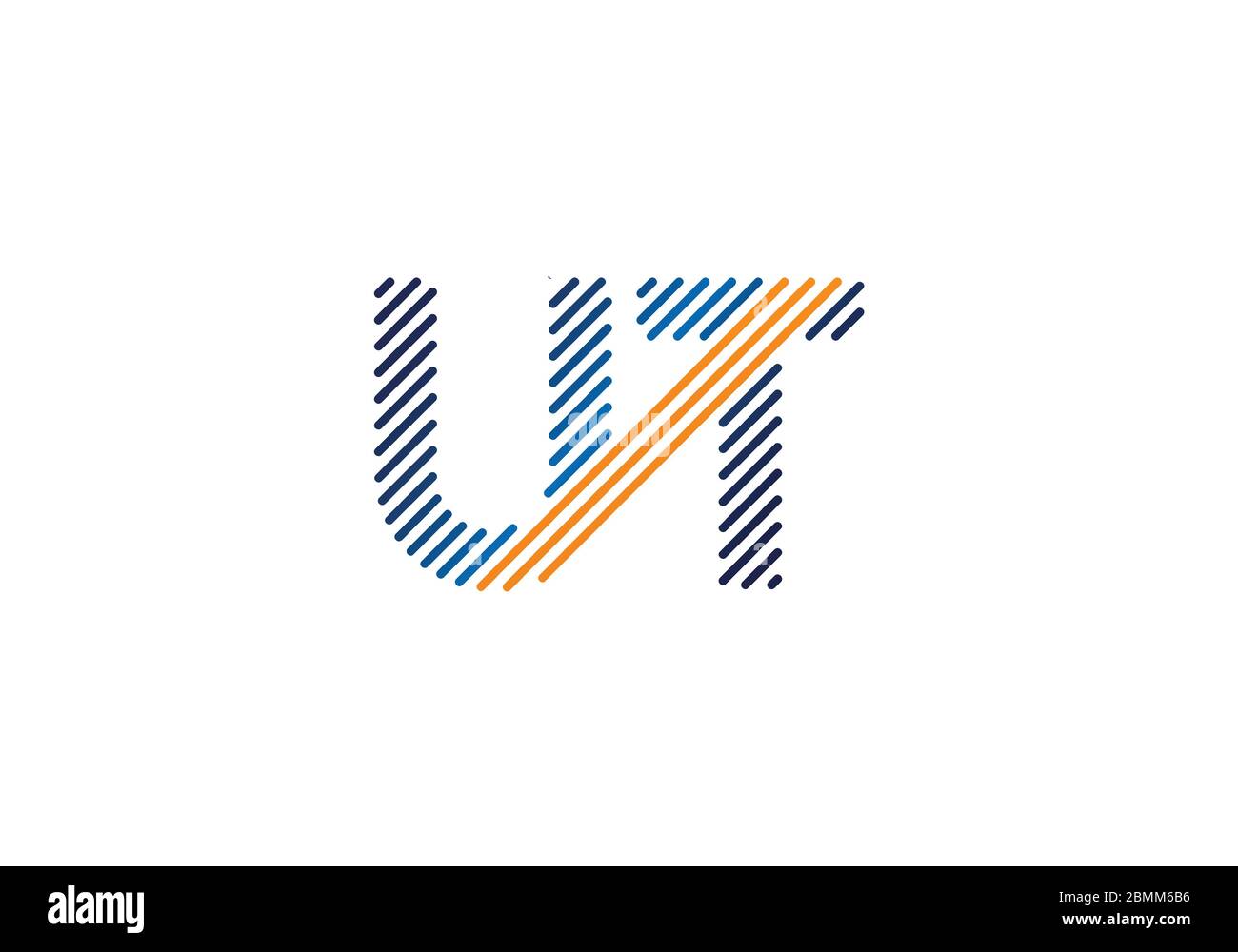 Initial Monogram Letter U T Logo Design Vector Template. Graphic ...