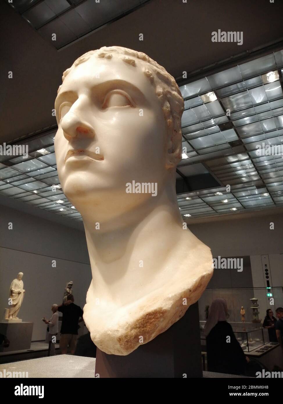 Louvre Abu Dhabi in the United Arab Emirates is the largest art and ...