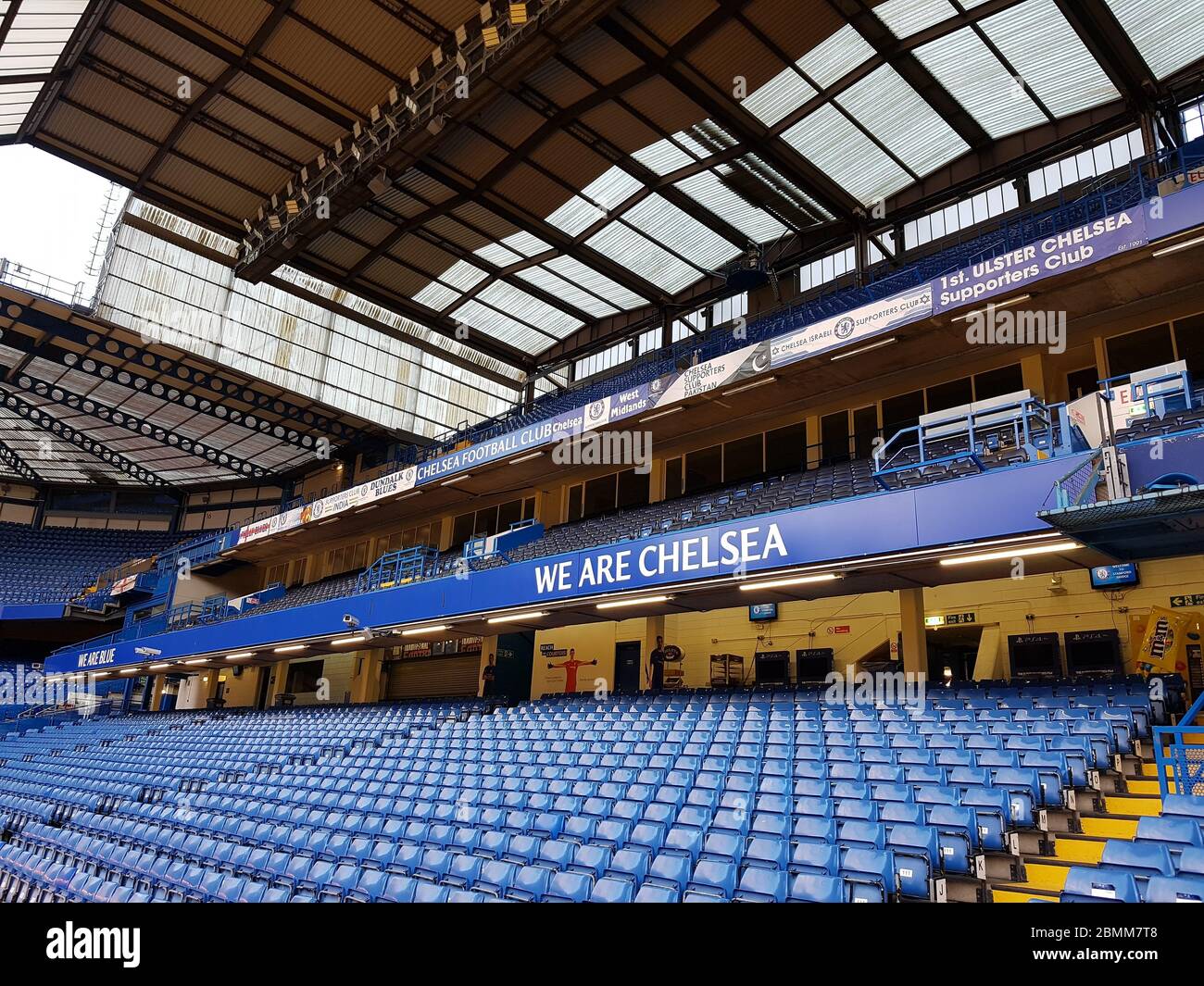 Chelsea stadium tour hi-res stock photography and images - Alamy