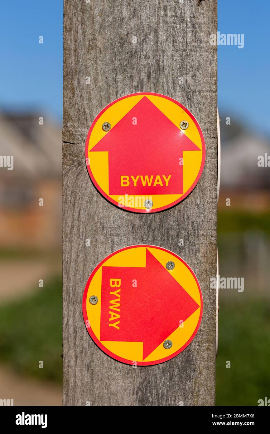 Byway marker hi-res stock photography and images - Alamy