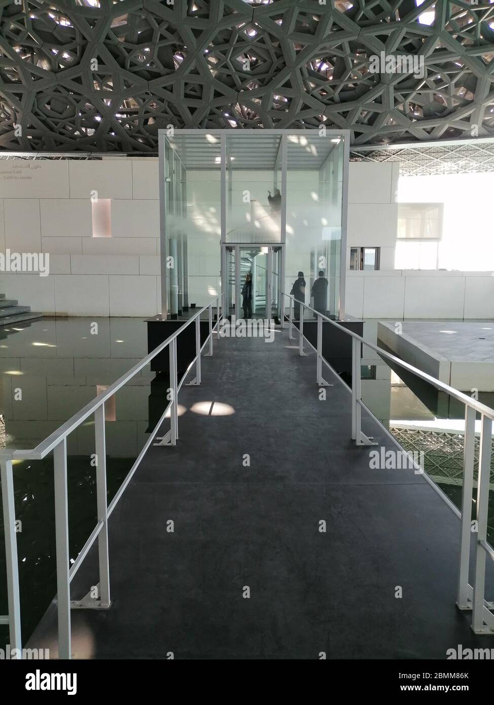 Louvre Abu Dhabi in the United Arab Emirates is the largest art and ...