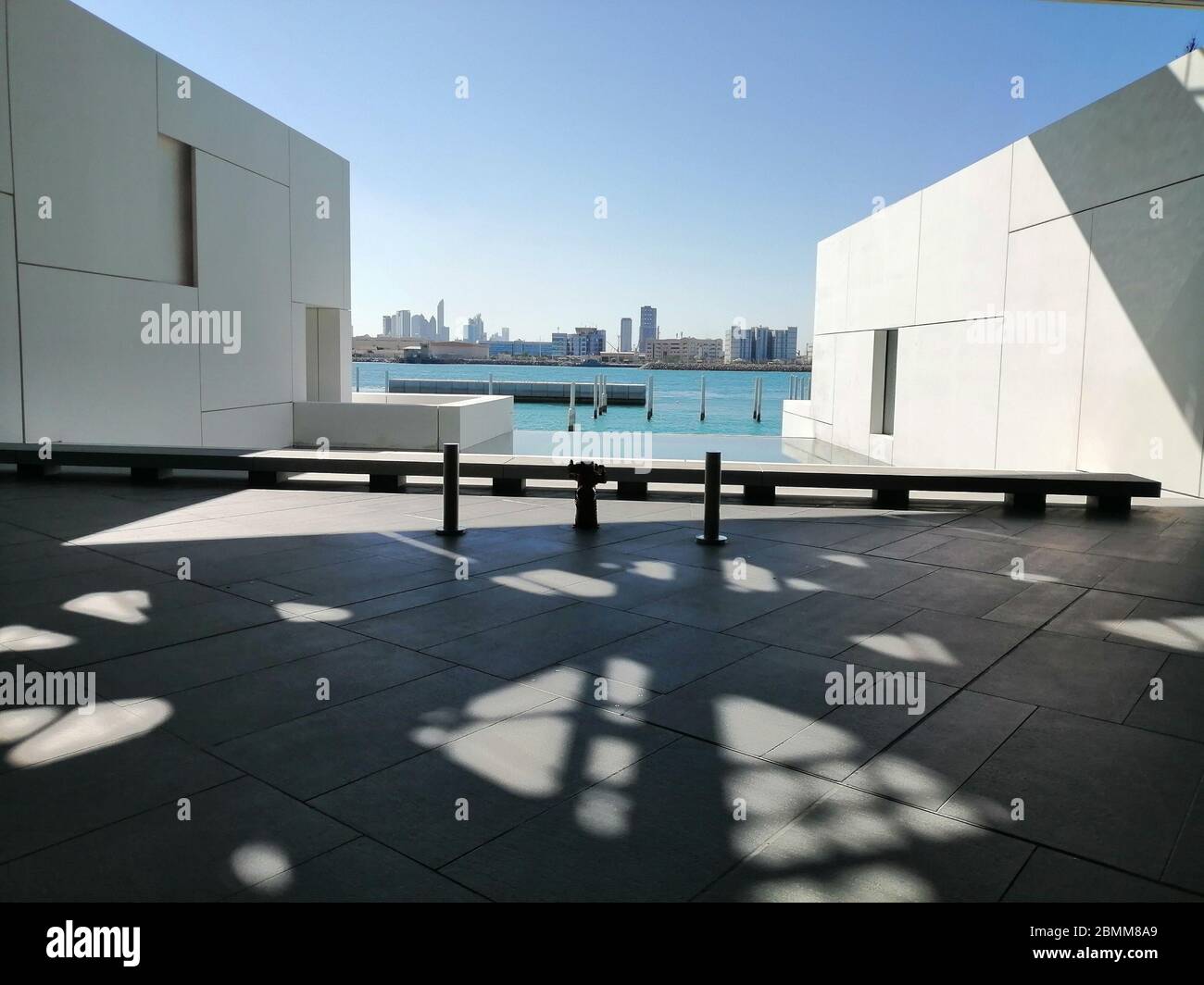 Louvre Abu Dhabi in the United Arab Emirates is the largest art and ...