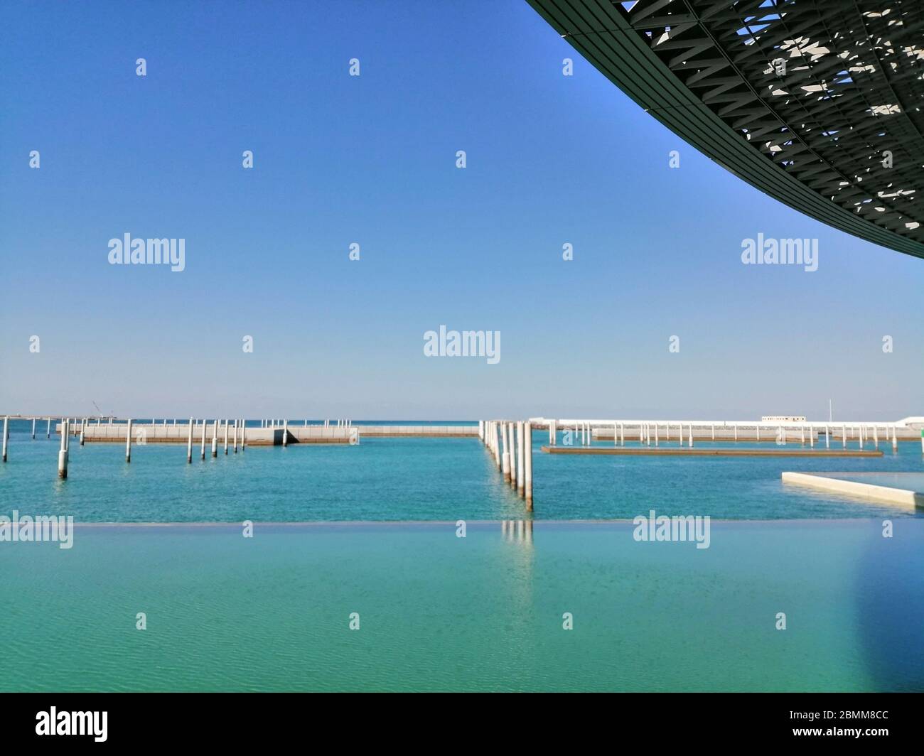 Louvre Abu Dhabi in the United Arab Emirates is the largest art and ...