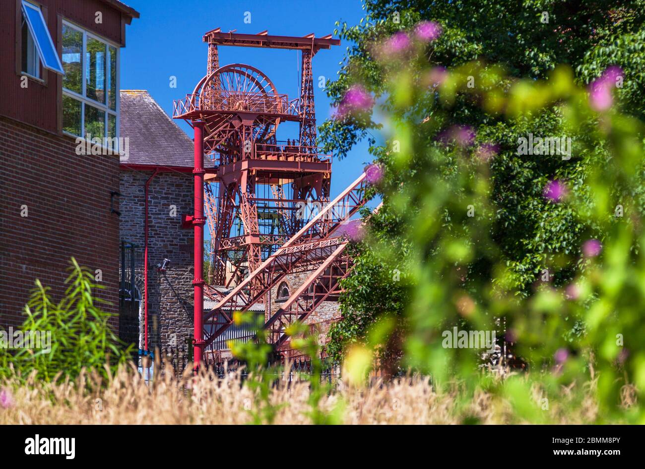 Colliery Pit, Rhondda Heritage Park, Rhonnda Valley, South Wales, UK ...