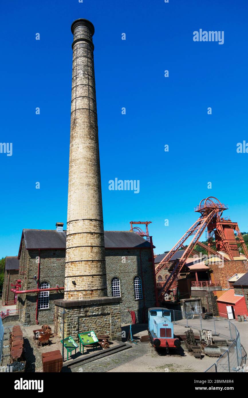 Colliery Pit, Rhondda Heritage Park, Rhonnda Valley, South Wales, UK ...