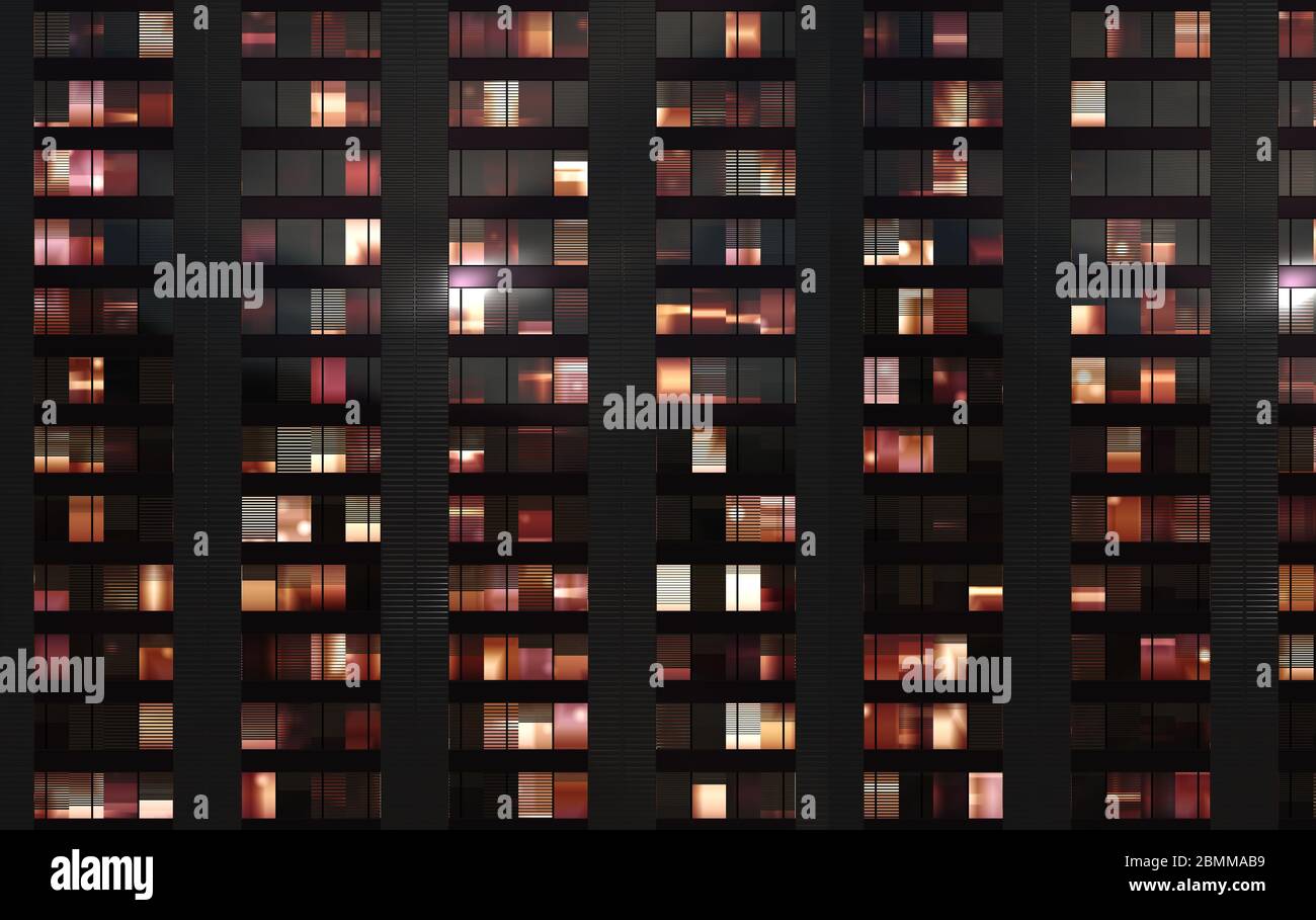 city office building windows front view Stock Photo - Alamy