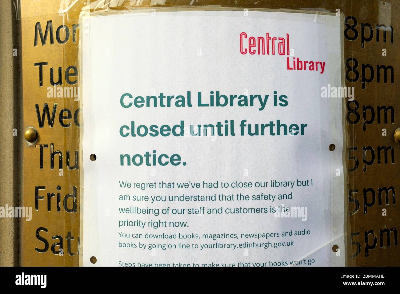 Library Closed Sign Clip Art