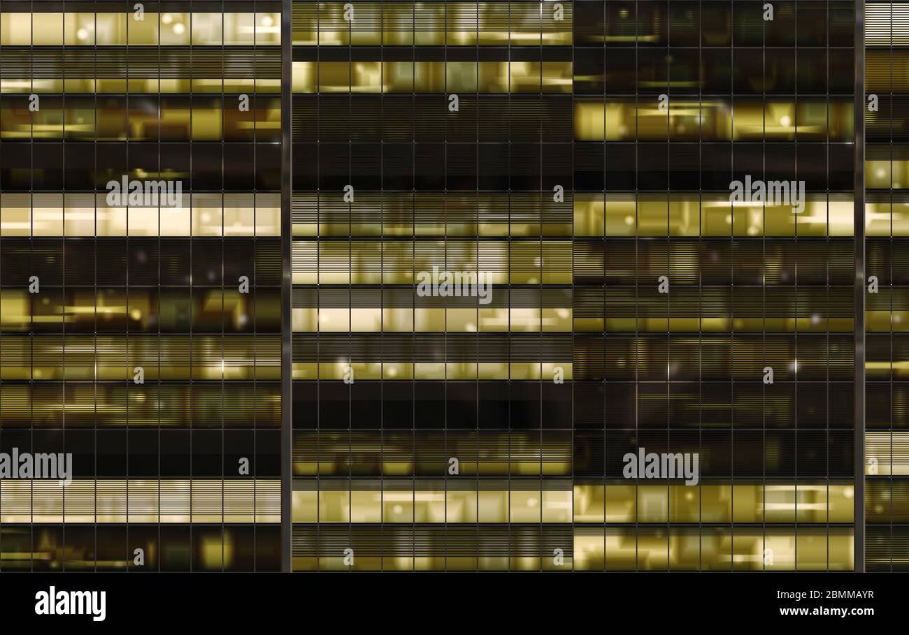 city office building windows front view Stock Photo - Alamy