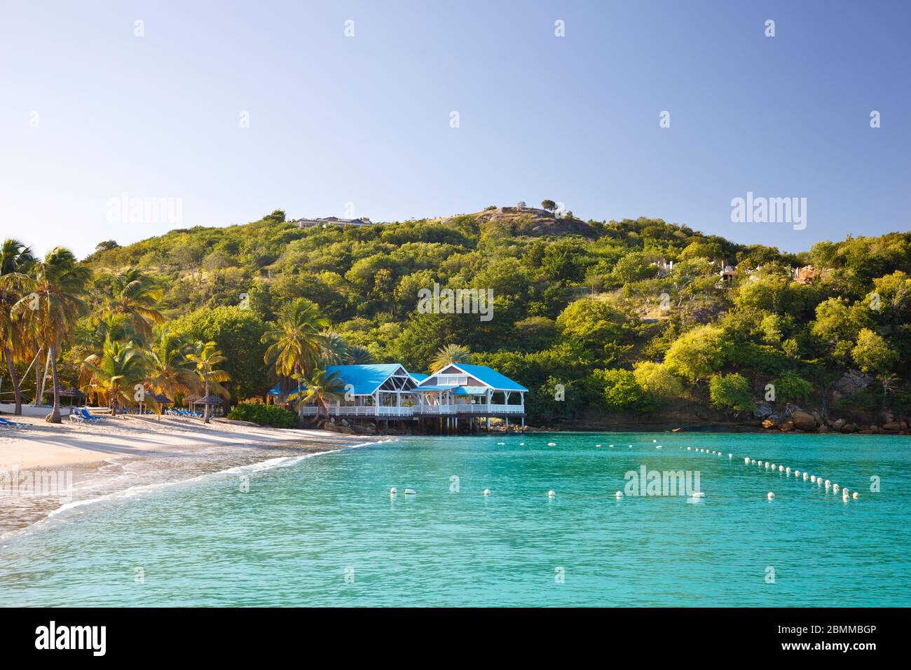 Deep Bay, Antigua Stock Photo - Alamy