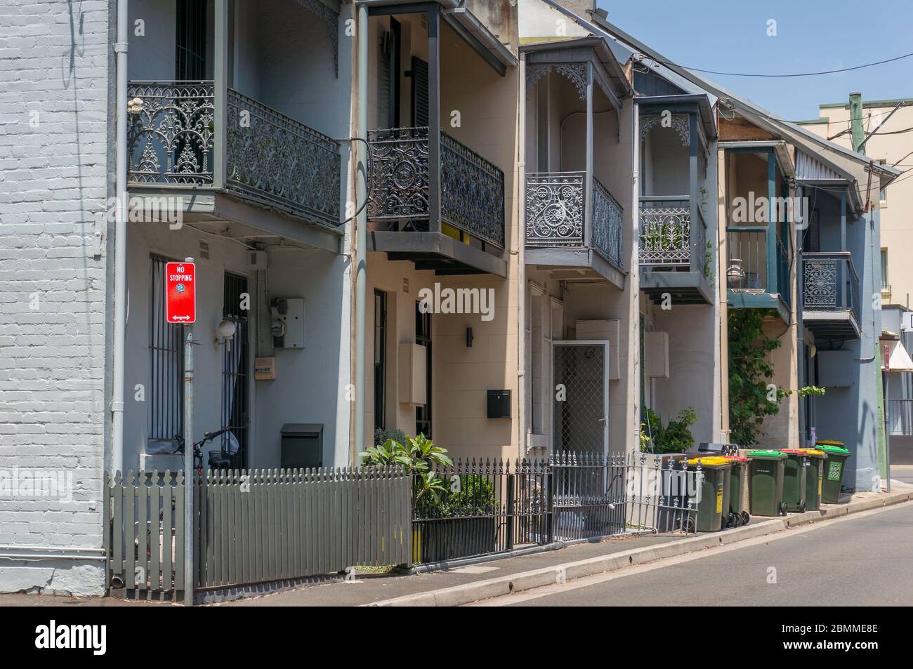 Sydney, Australia - January 26, 2020: Urban street with historic ...