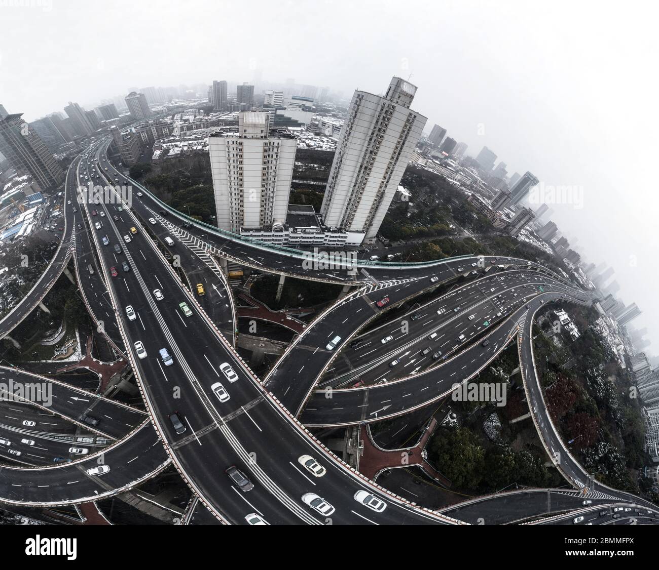Highway overpass walkway hi-res stock photography and images - Alamy