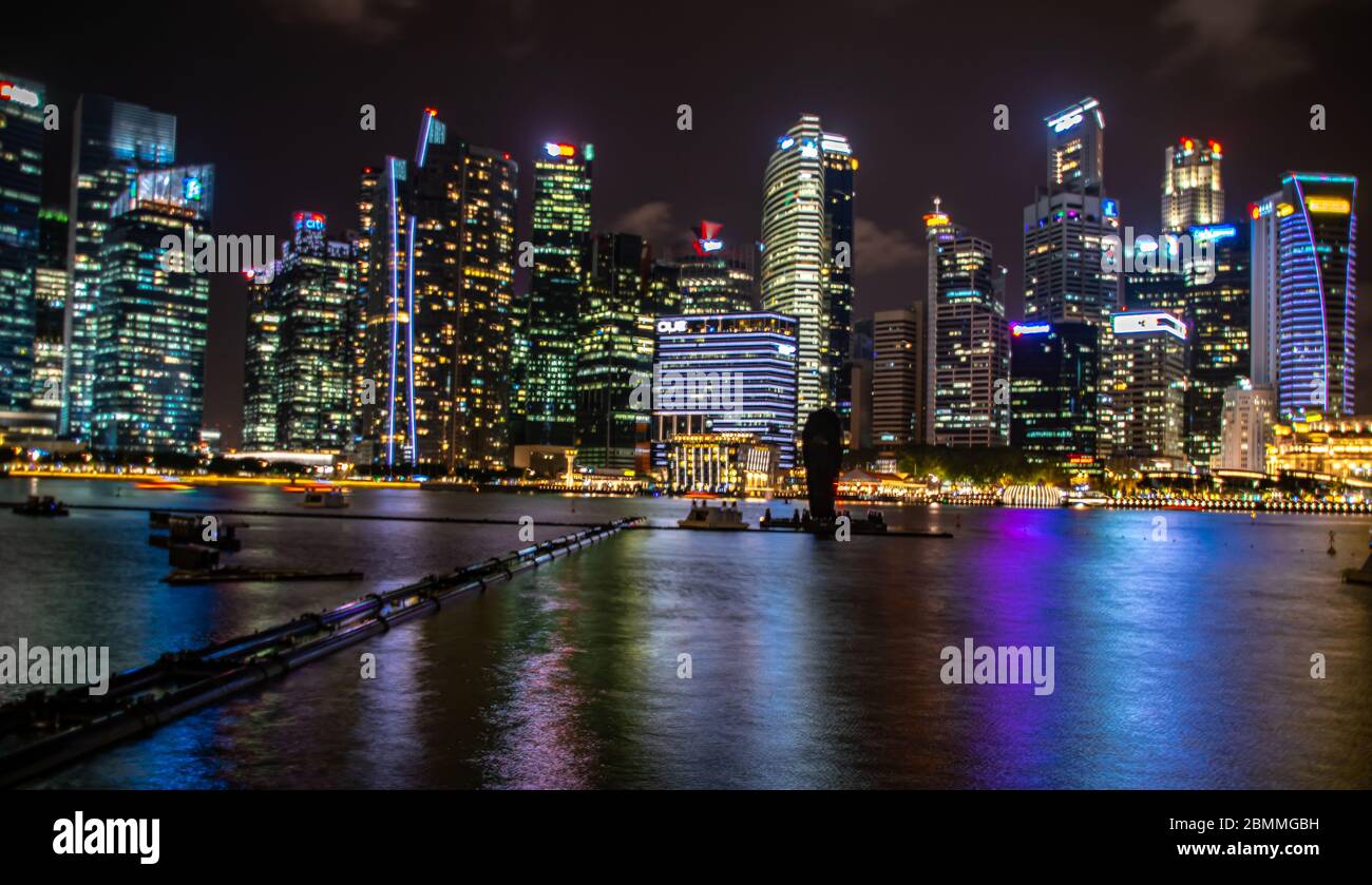 panoramic Modern architecture from singapore, 2020 Stock Photo - Alamy