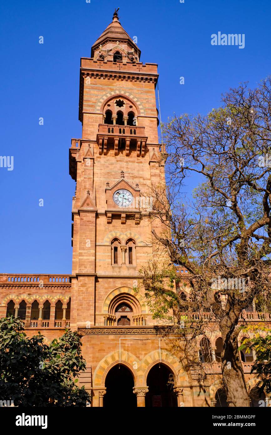 India, Gujarat, Kutch, Bhuj, Darbargadh, Prag Mahal Stock Photo - Alamy