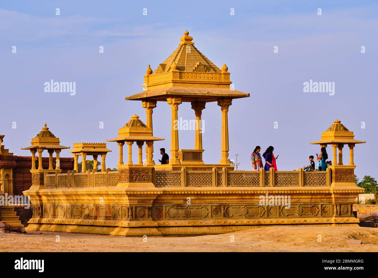 India, Gujarat, Kutch, Bhuj, necropolis of Chhatedi Stock Photo - Alamy