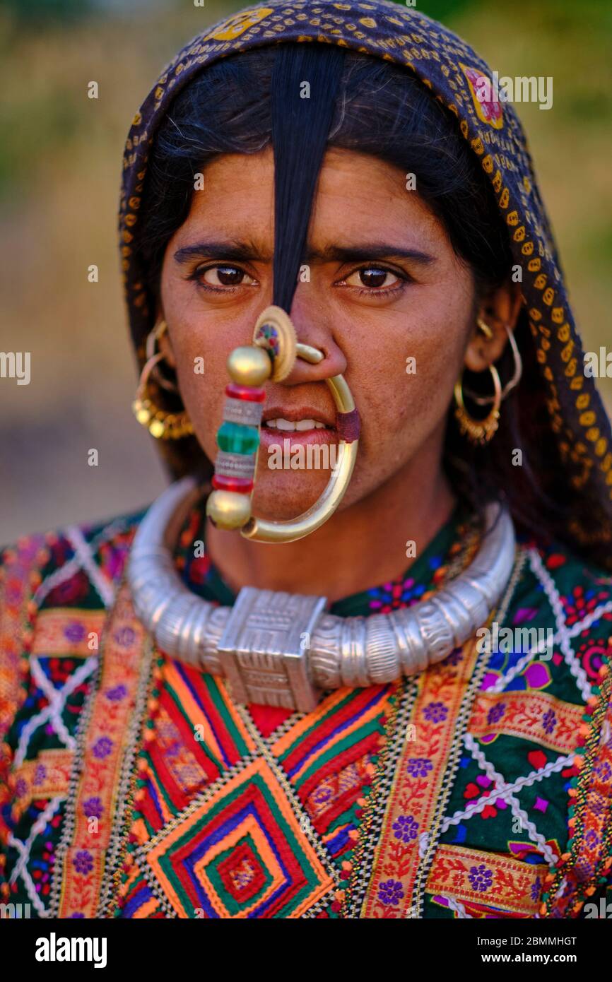Banni tribe hi-res stock photography and images - Alamy