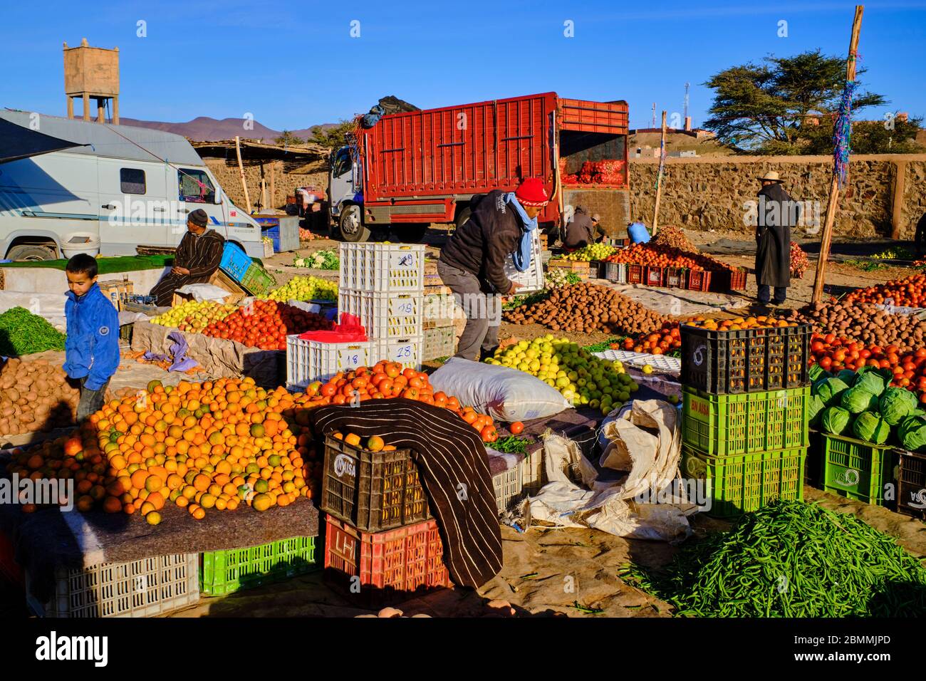 Morocco high atlas draa valley hi-res stock photography and images - Alamy