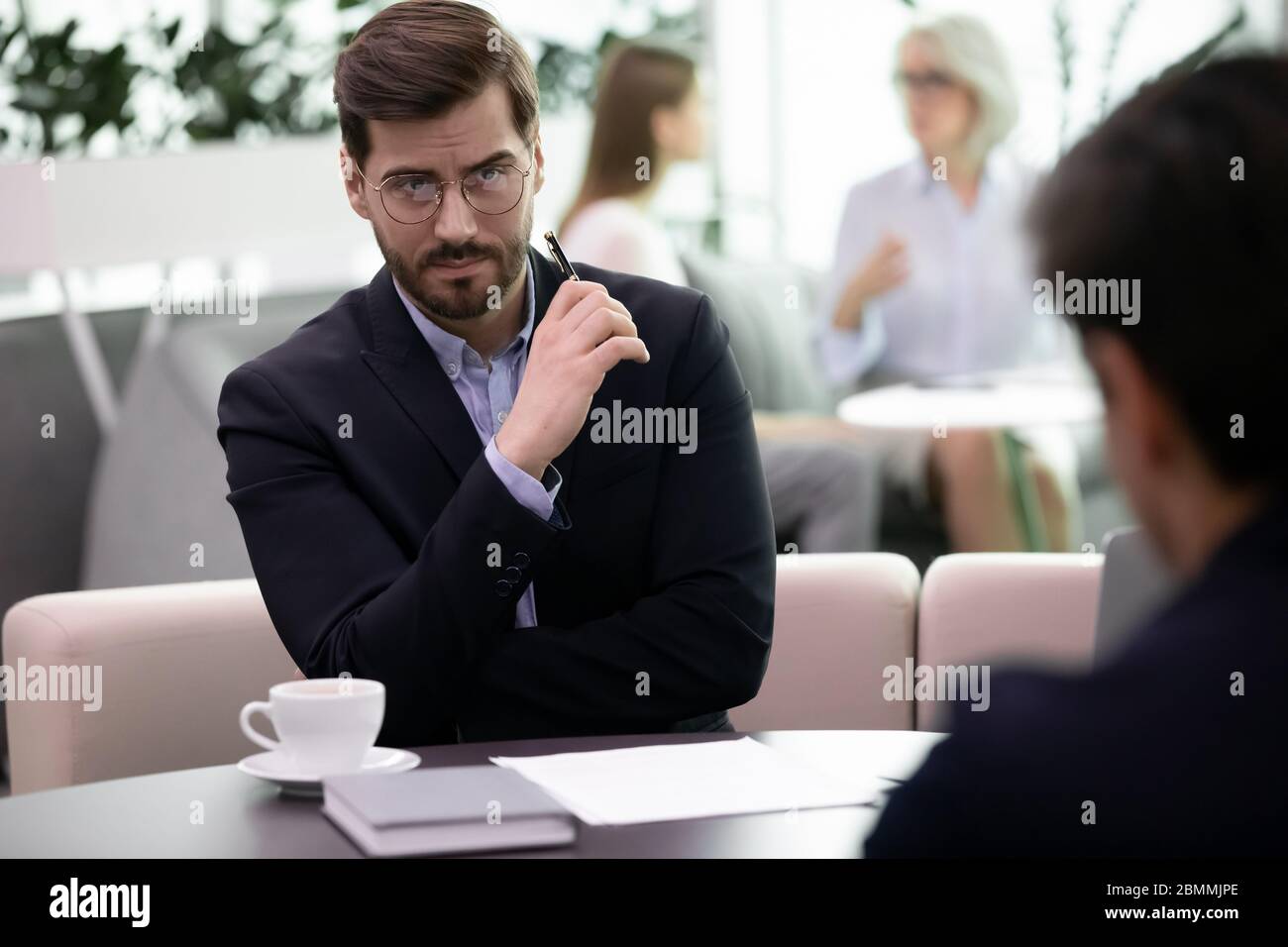 Unsuccessful job interview hi-res stock photography and images - Alamy