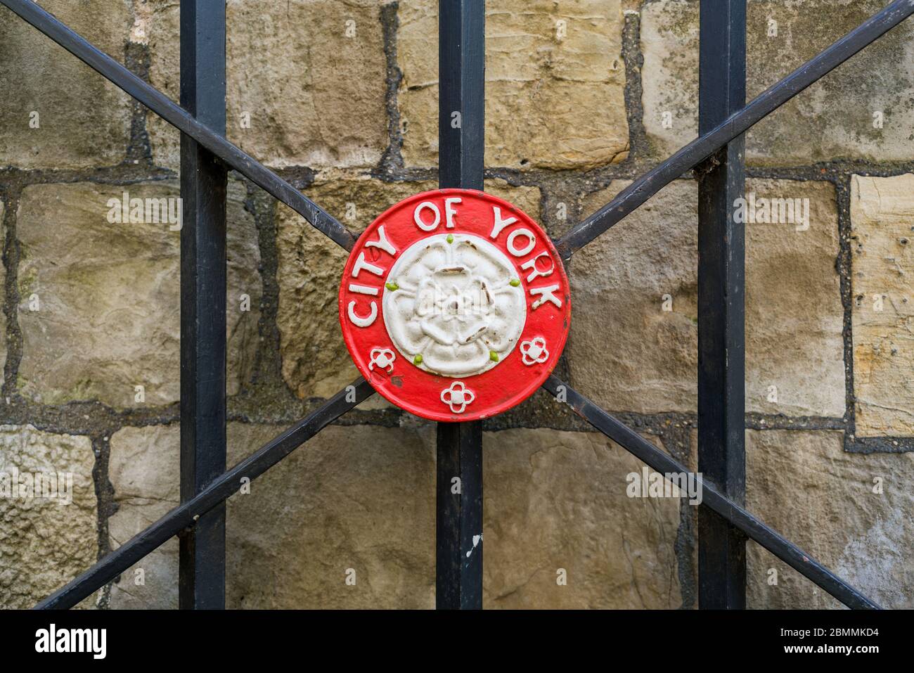 City of York Gate Emblem Stock Photo - Alamy