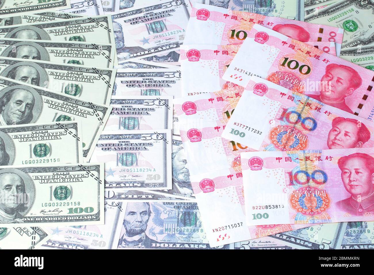 Varites dollar money ,The USA banknote ,and Yuan Banknote ,Chinese ...