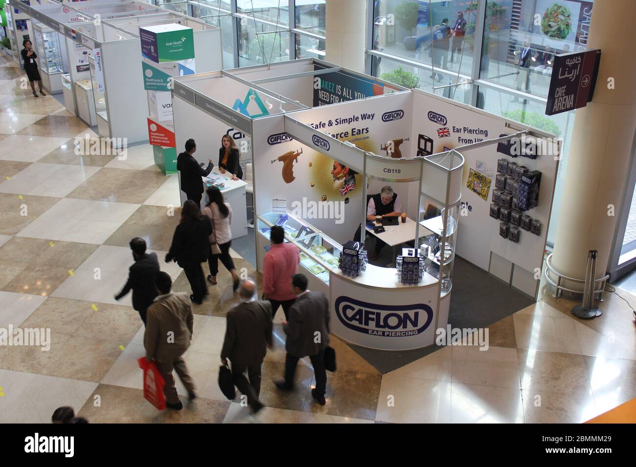 Scene at 'Arab Health 2020' trade show for the global healthcare ...