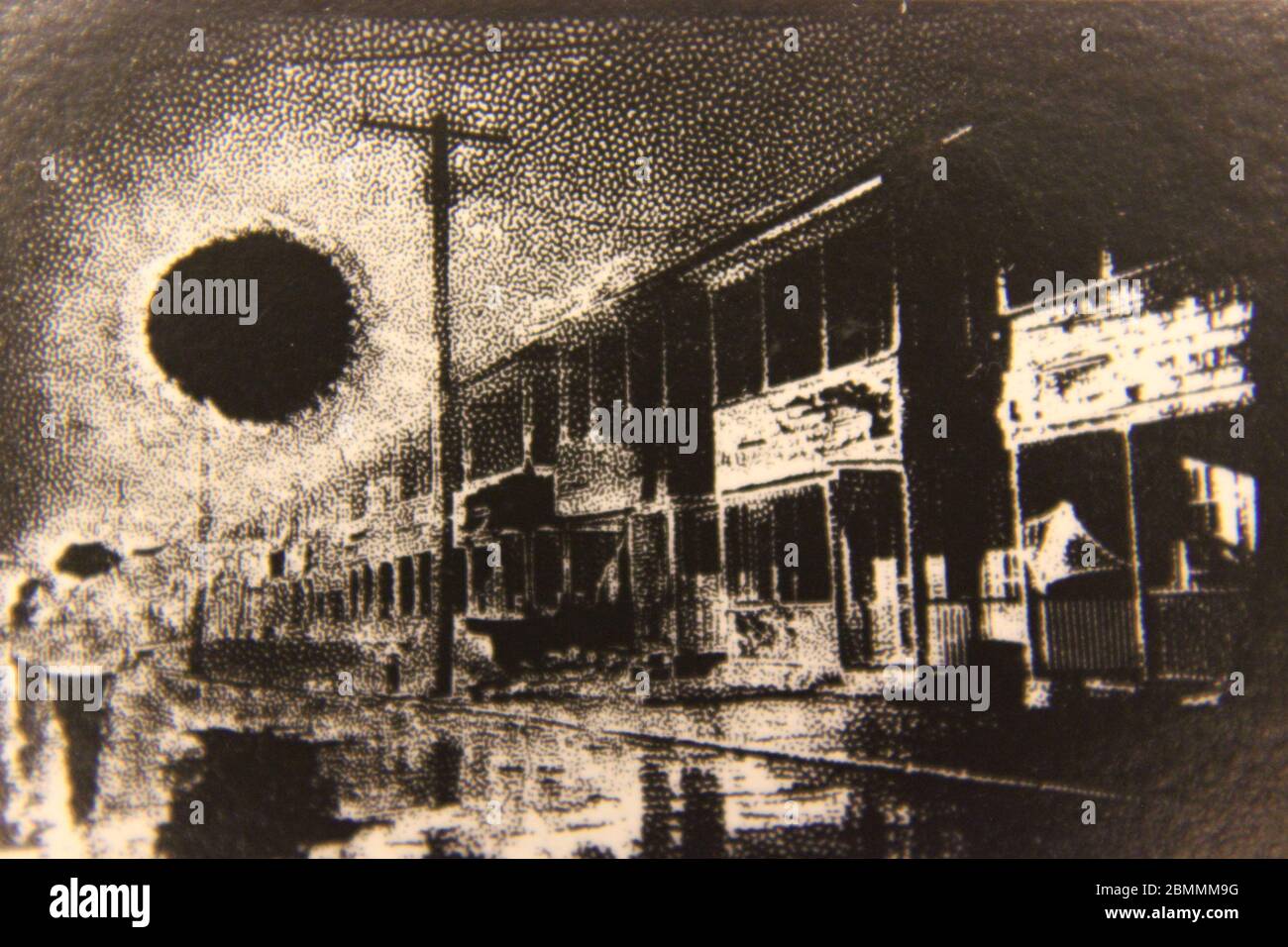 Downtown small town 1970s hi-res stock photography and images - Alamy