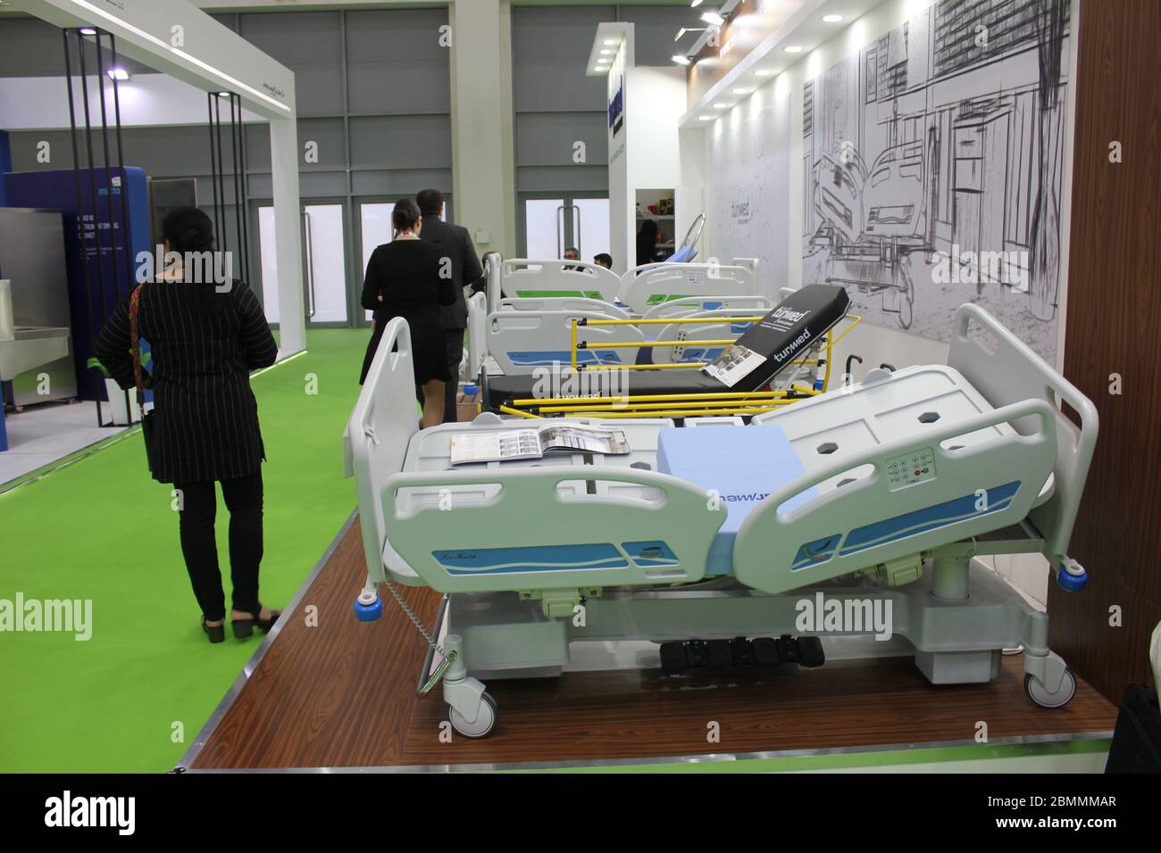 Scene at 'Arab Health 2020' trade show for the global healthcare ...