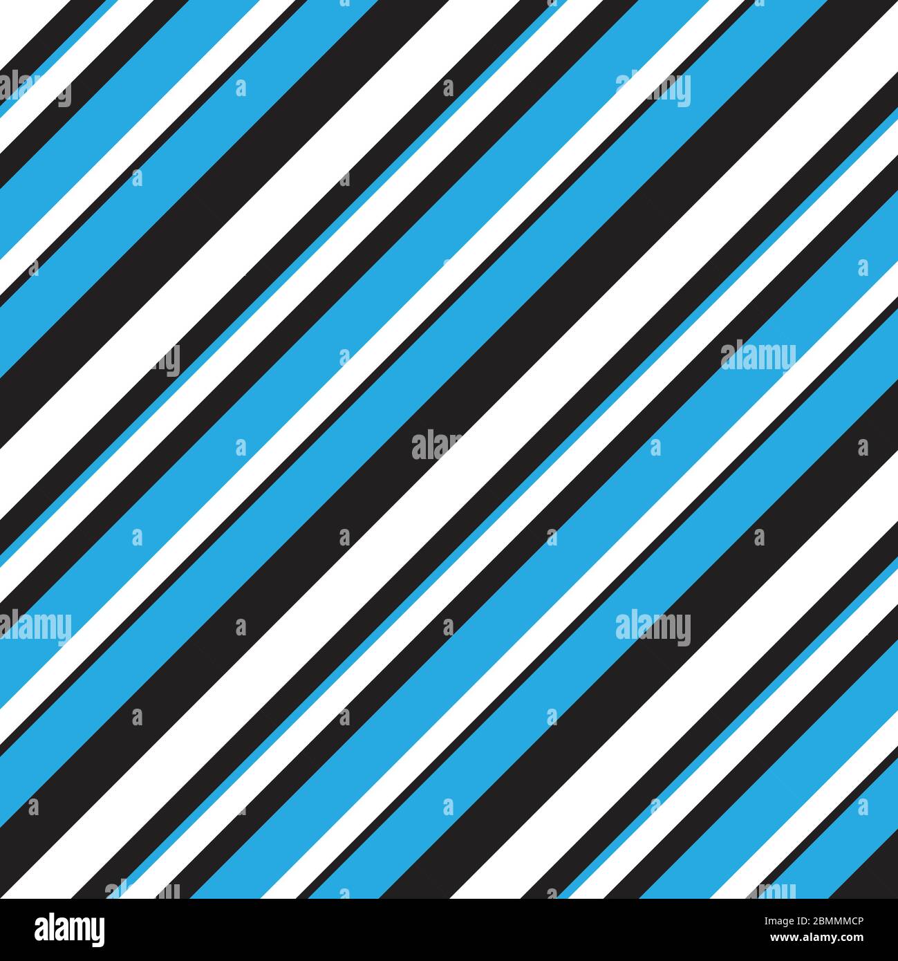 Blue diagonal striped seamless pattern background suitable for fashion ...