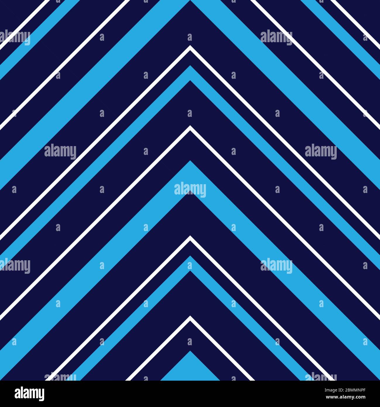 Blue Chevron diagonal striped seamless pattern background suitable for ...