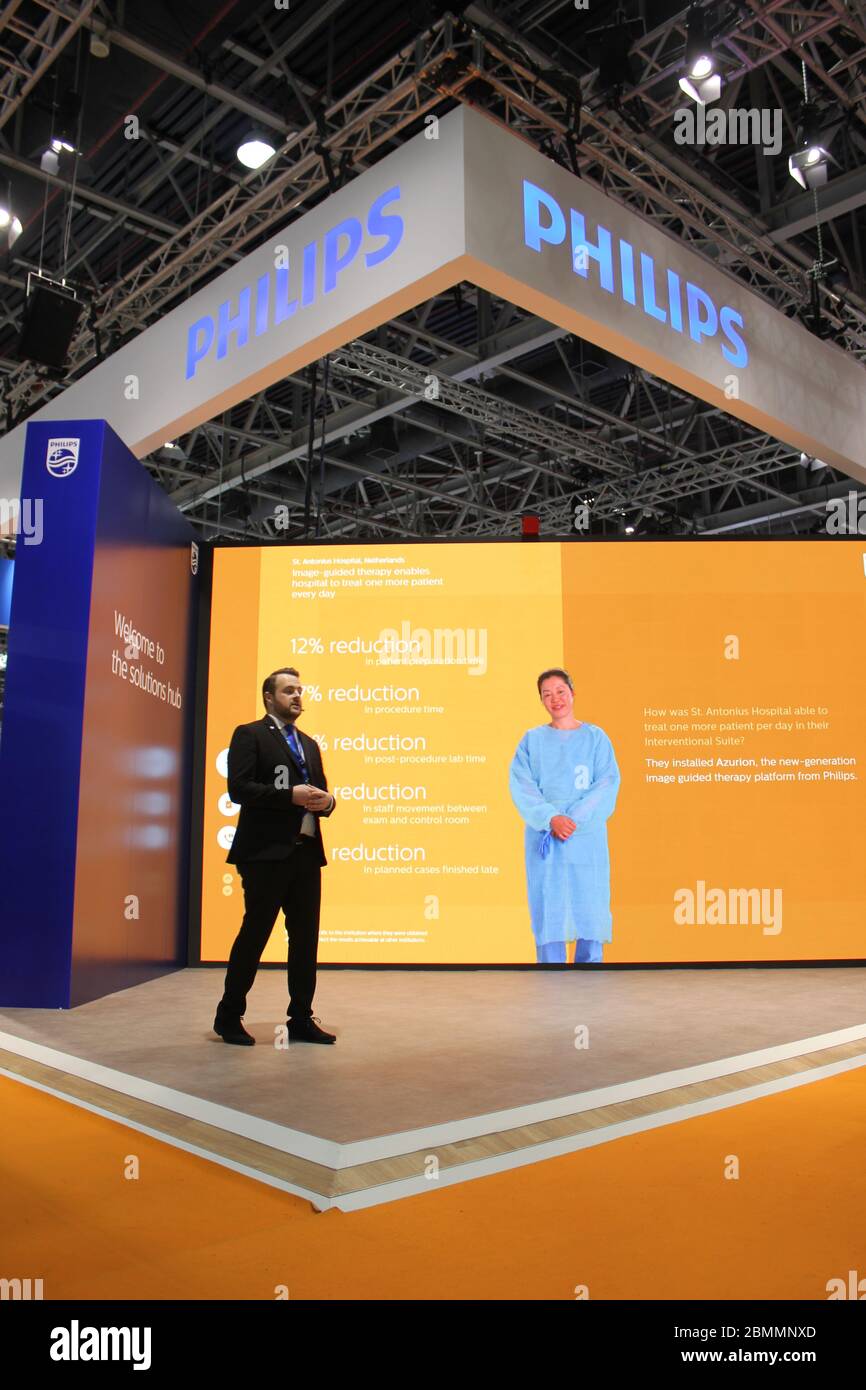 Scene at 'Arab Health 2020' trade show for the global healthcare ...