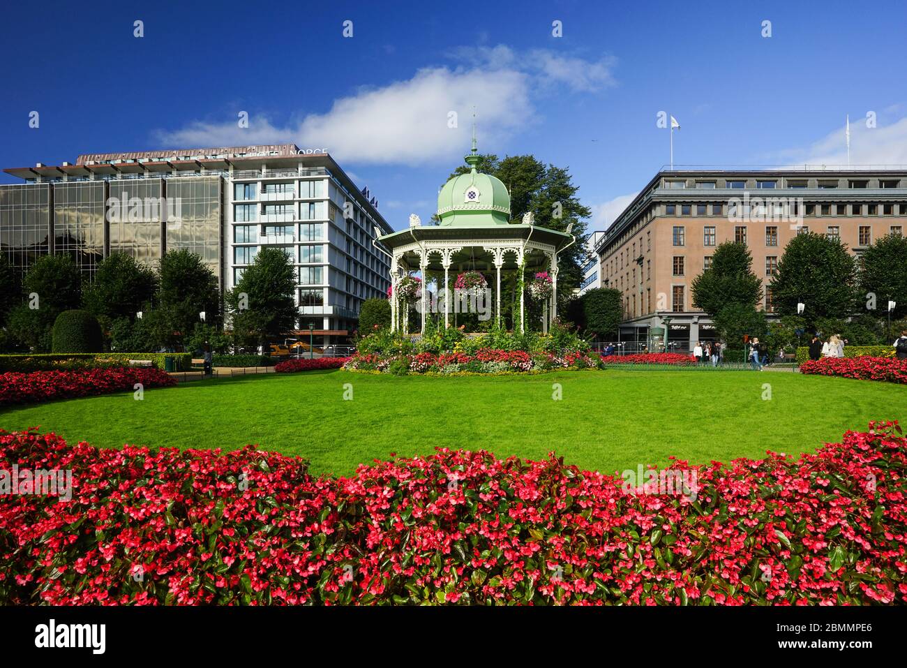 Oslo city centre in Norway Stock Photo - Alamy
