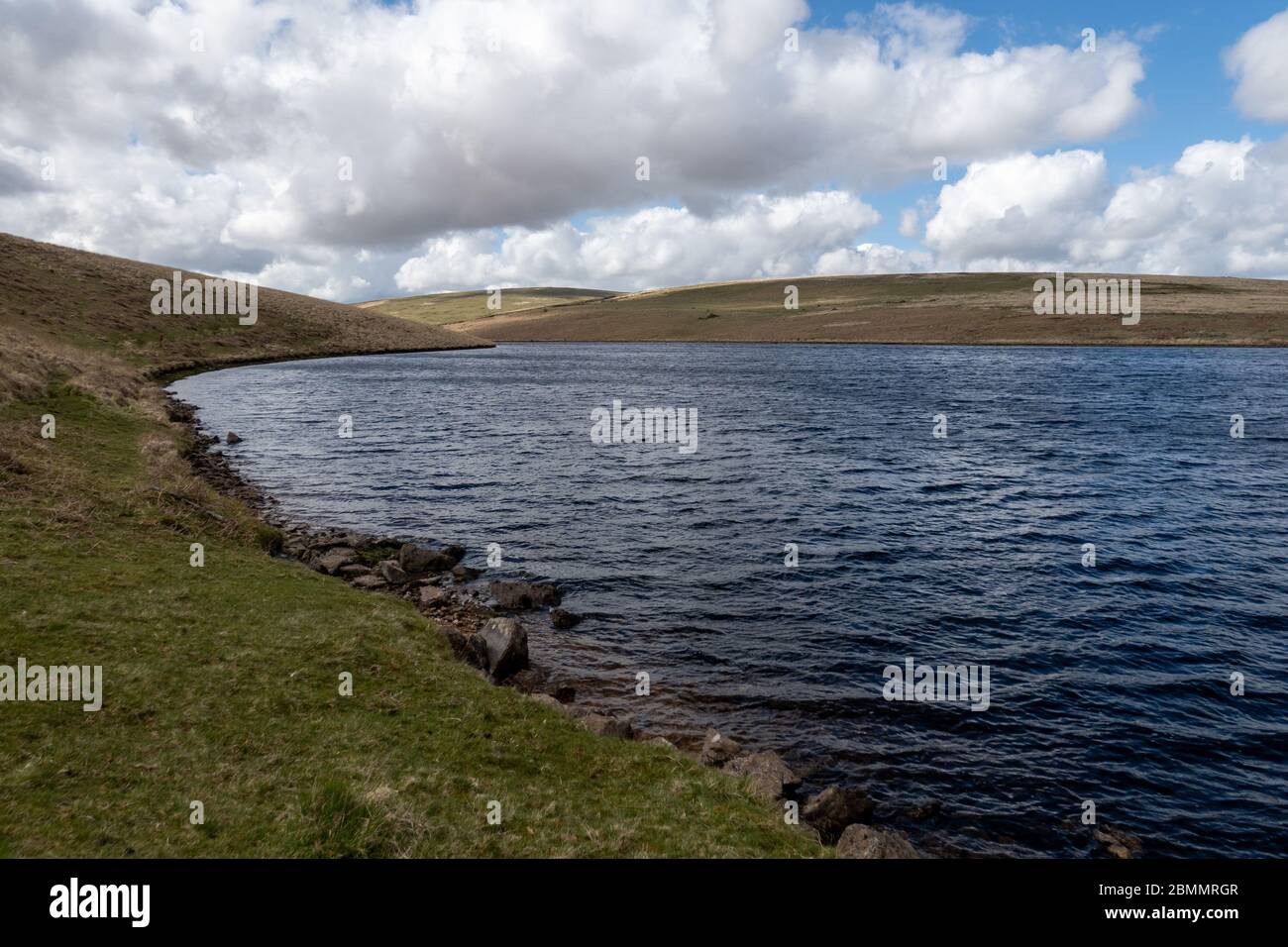Avon Dam reservoir, South West Water, Dartmoor Stock Photo - Alamy