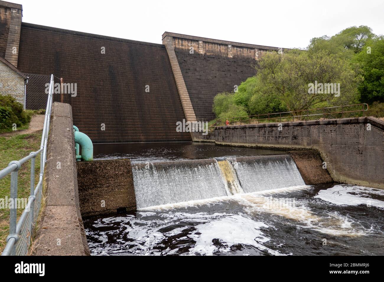 Avon Dam reservoir, South West Water, Dartmoor Stock Photo - Alamy