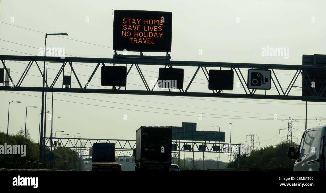 M4 smart motorway hi-res stock photography and images - Alamy
