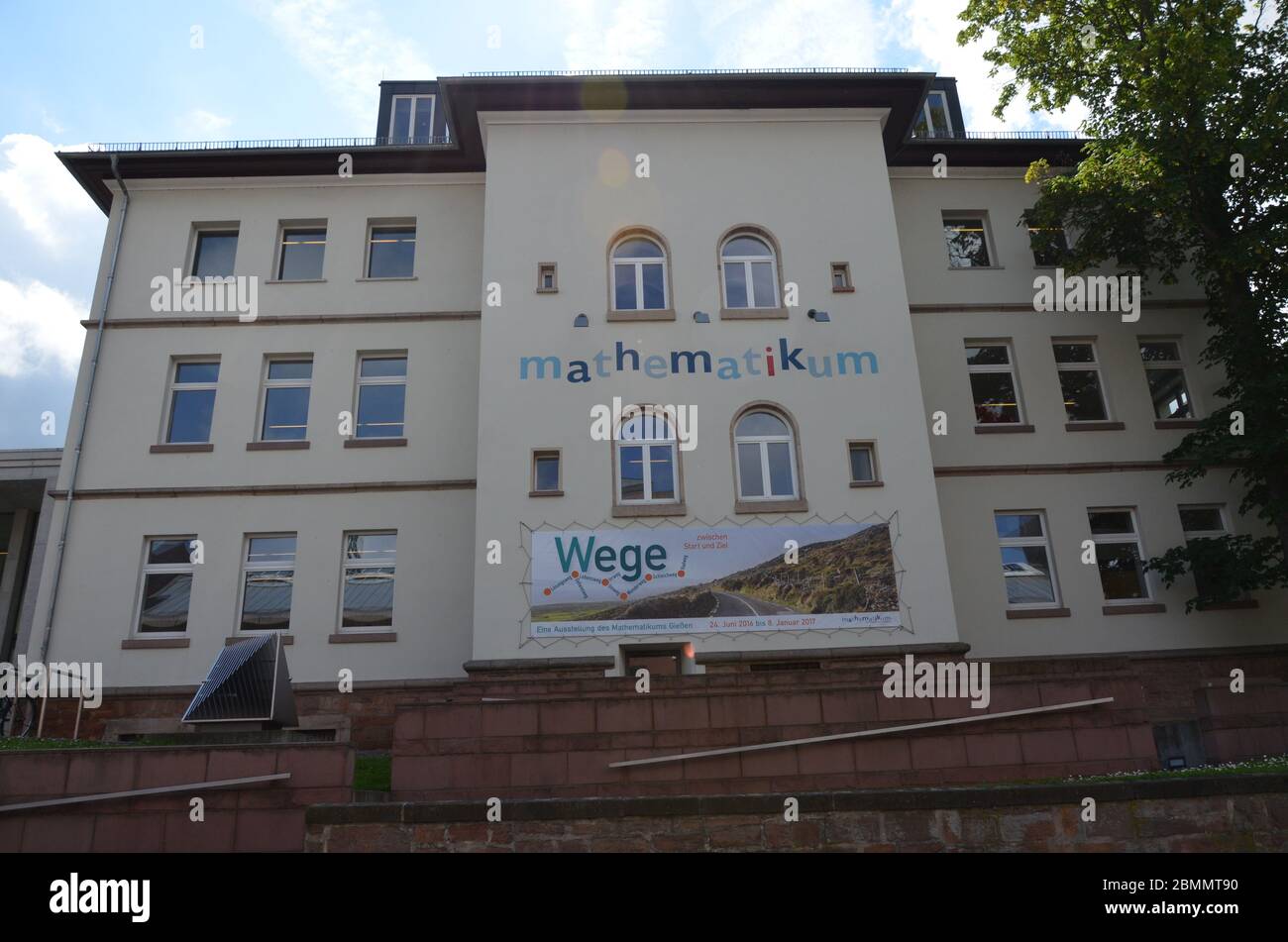 Giessen, Germany - City center, Old Town, the central city district ...