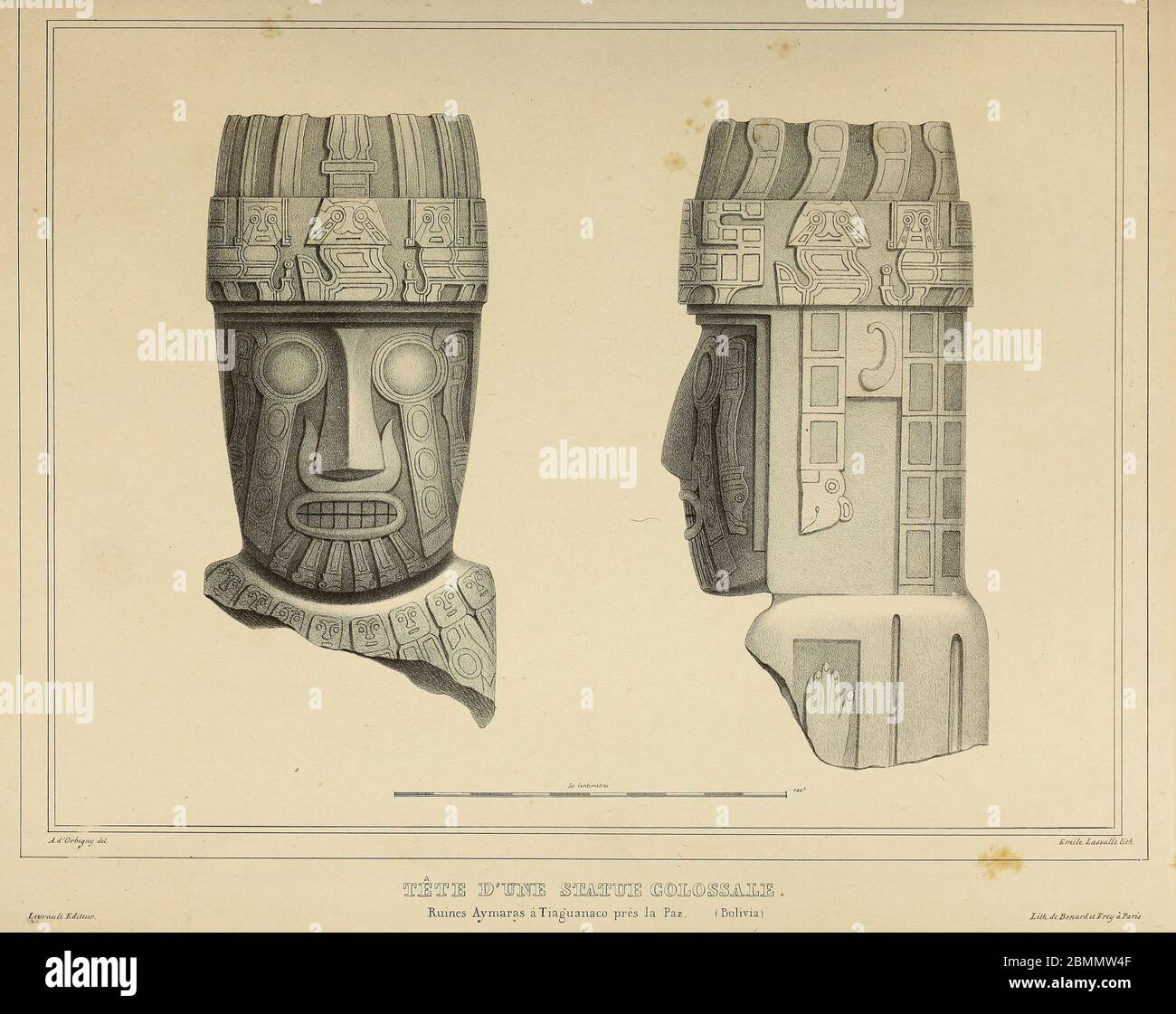 Tiahuanaco artifacts hi-res stock photography and images - Alamy