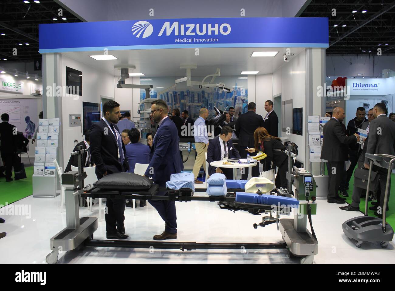 Scene at 'Arab Health 2020' trade show for the global healthcare ...