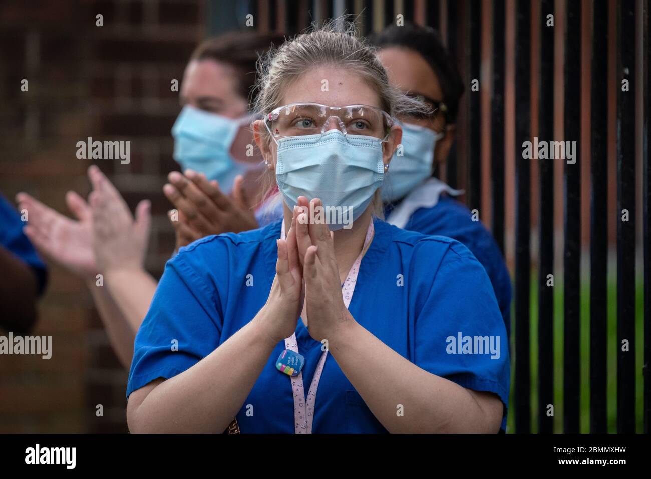 Coronavirus: ‘Clap For Our Carers’ outside NHS University Lewisham ...