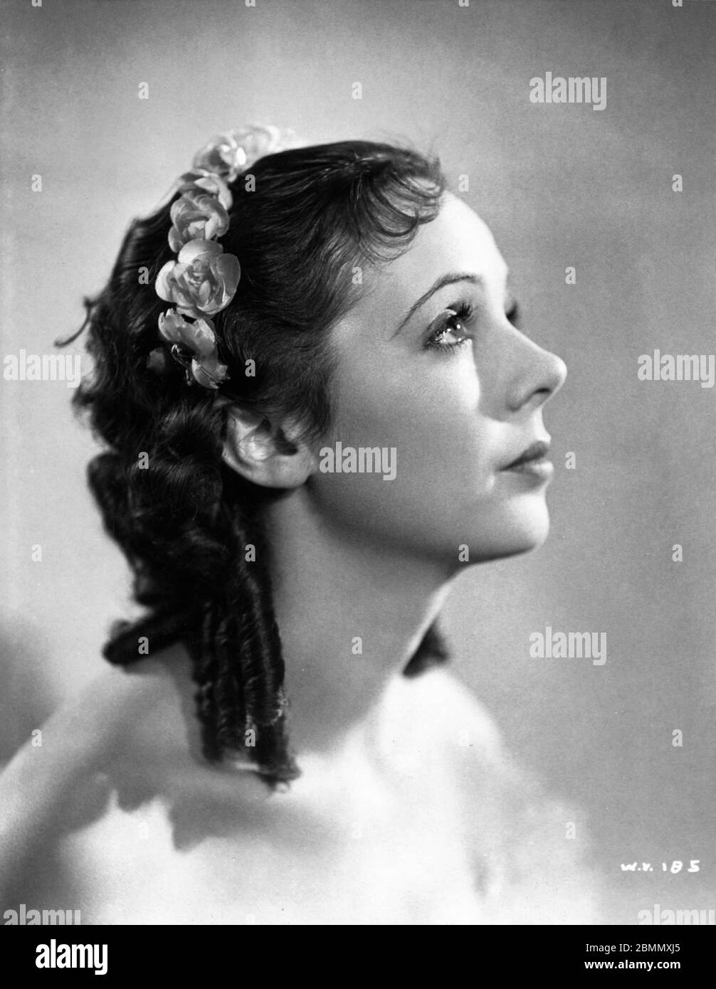 JESSIE MATTHEWS Profile Portrait as Resi Ebezeder in WALTZES FROM ...