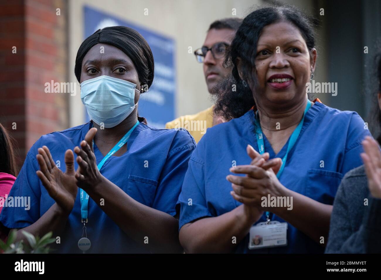 Coronavirus: ‘Clap For Our Carers’ outside NHS University Lewisham ...