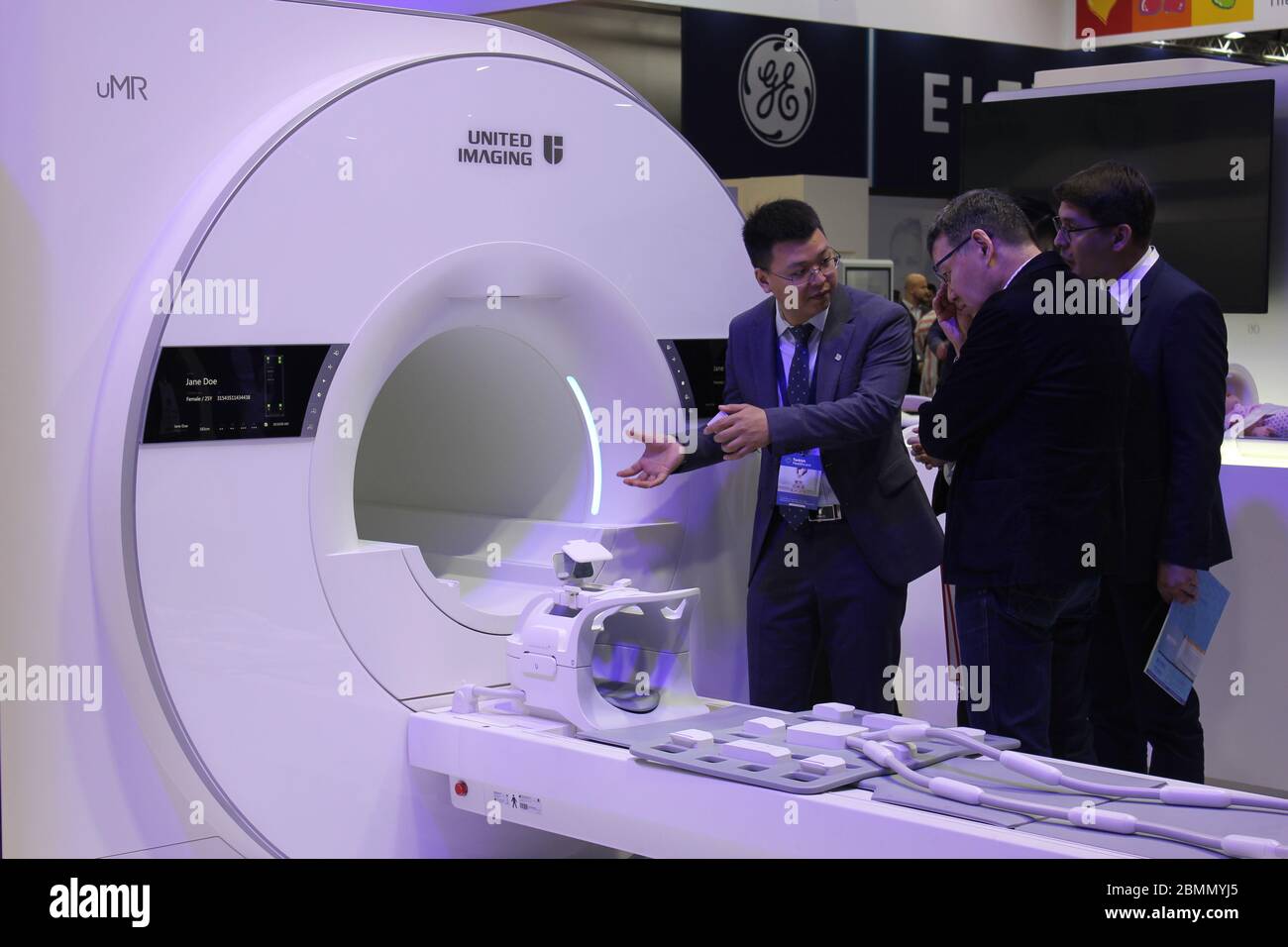 Scene at 'Arab Health 2020' trade show for the global healthcare ...