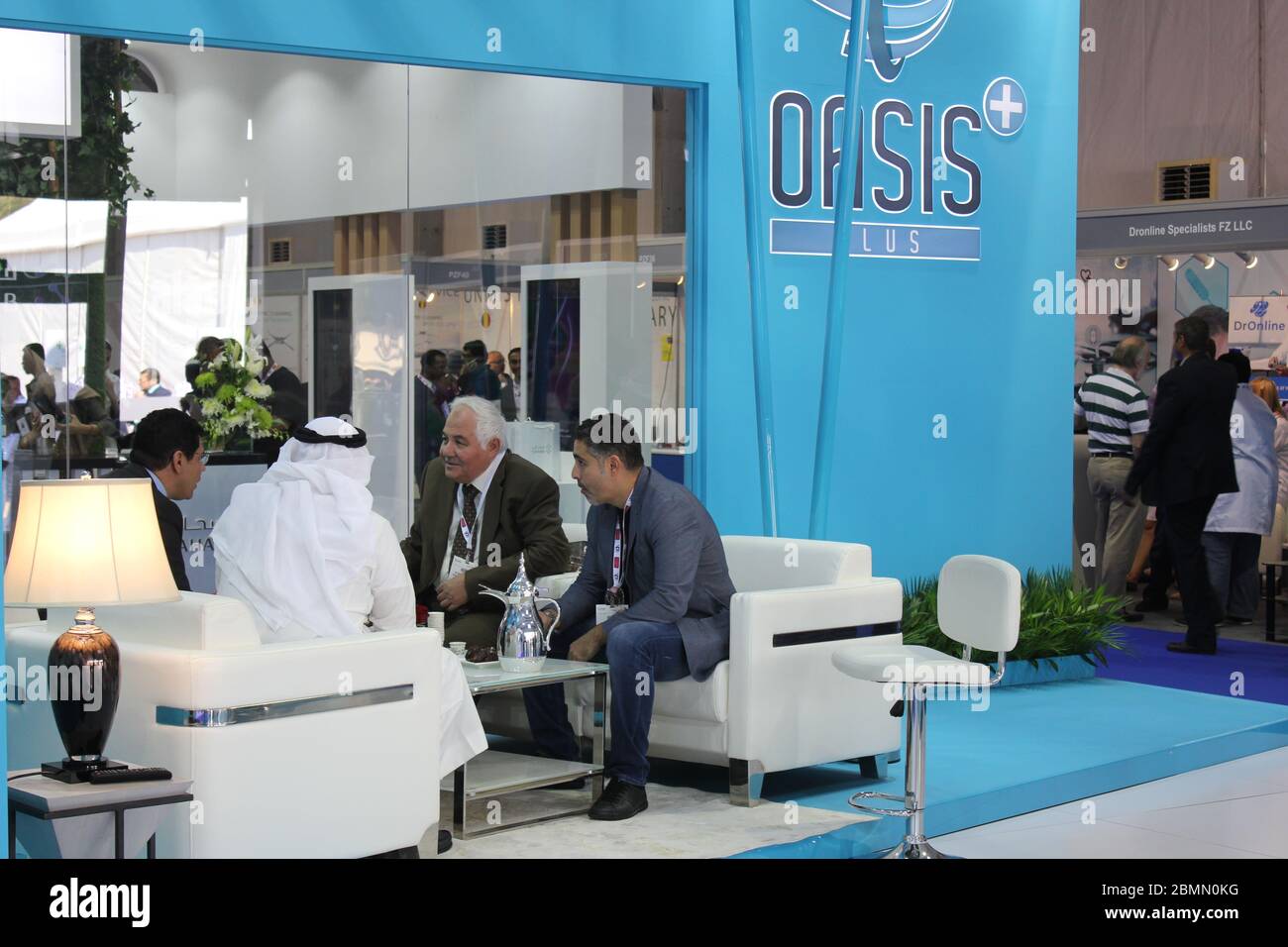 Scene at 'Arab Health 2020' trade show for the global healthcare ...