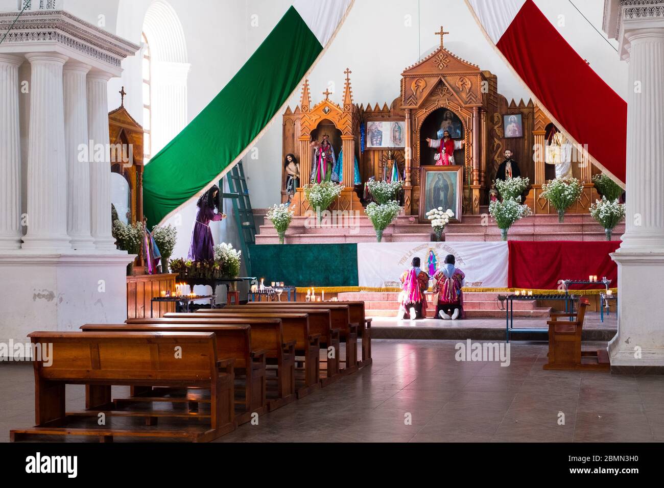 Mayan Church, Chiapas, Mexico Stock Photo - Alamy