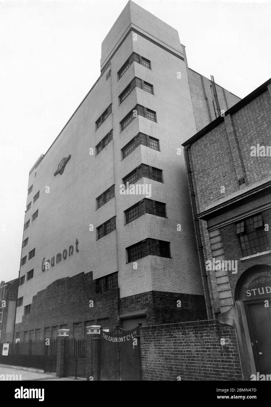 Exterior of GAUMONT BRITISH STUDIOS Lime Grove Shepherd's Bush West ...