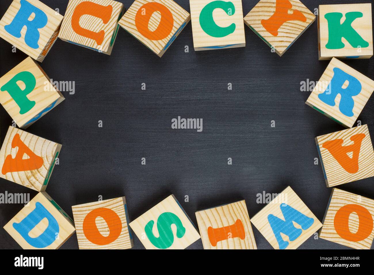 Alphabet wooden blocks hi-res stock photography and images - Alamy