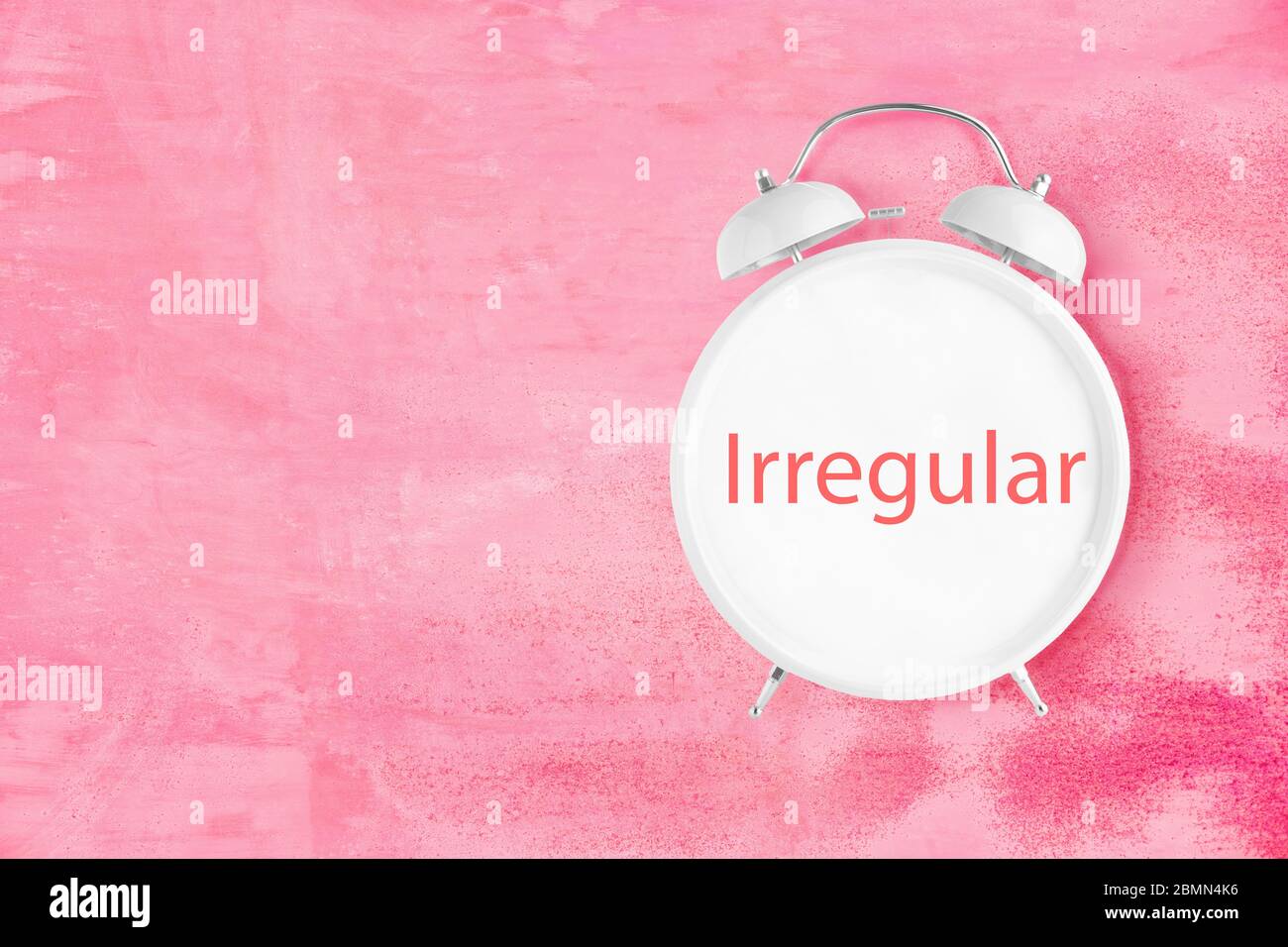 Menstruation concept irregular hi-res stock photography and images - Alamy