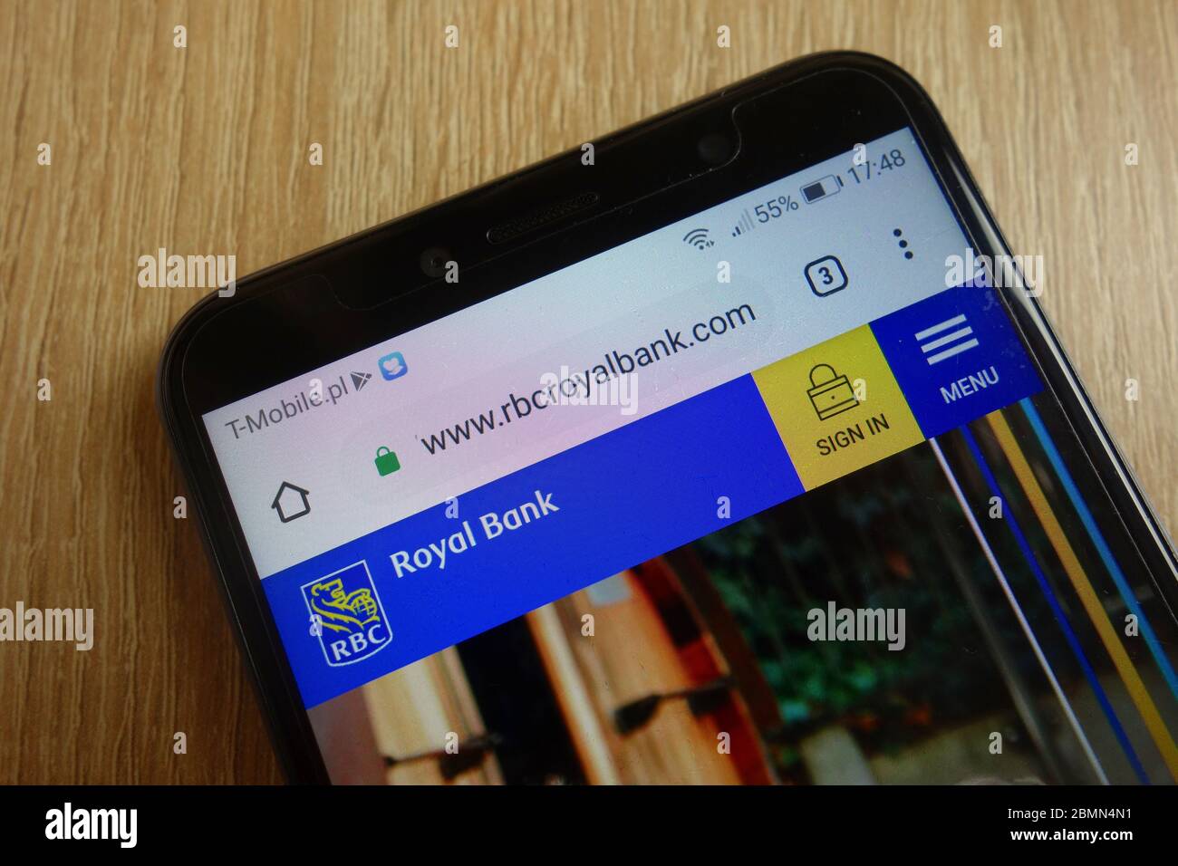 Rbc online mobile banking hi-res stock photography and images - Alamy