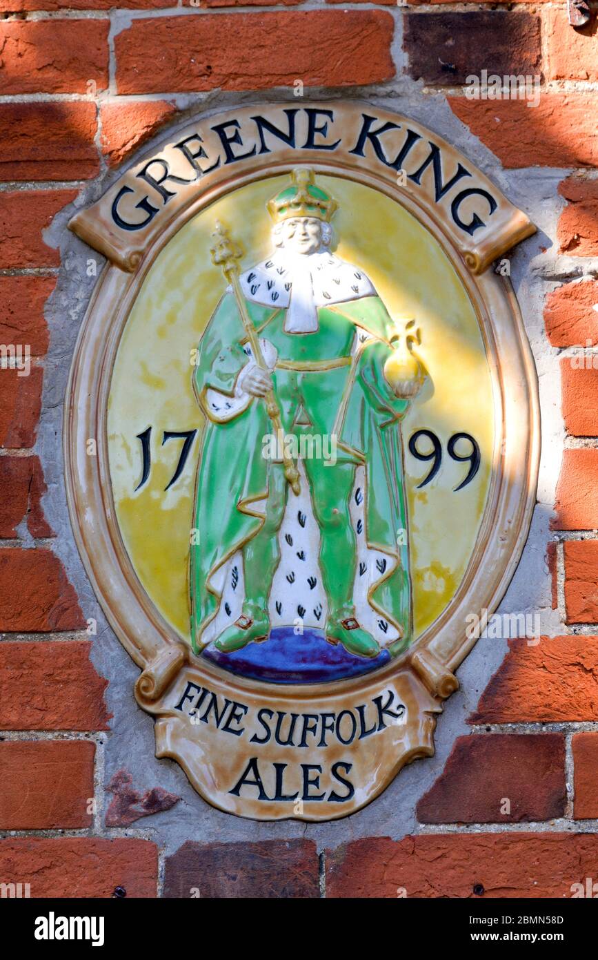 Greene King Sign High Resolution Stock Photography and Images - Alamy