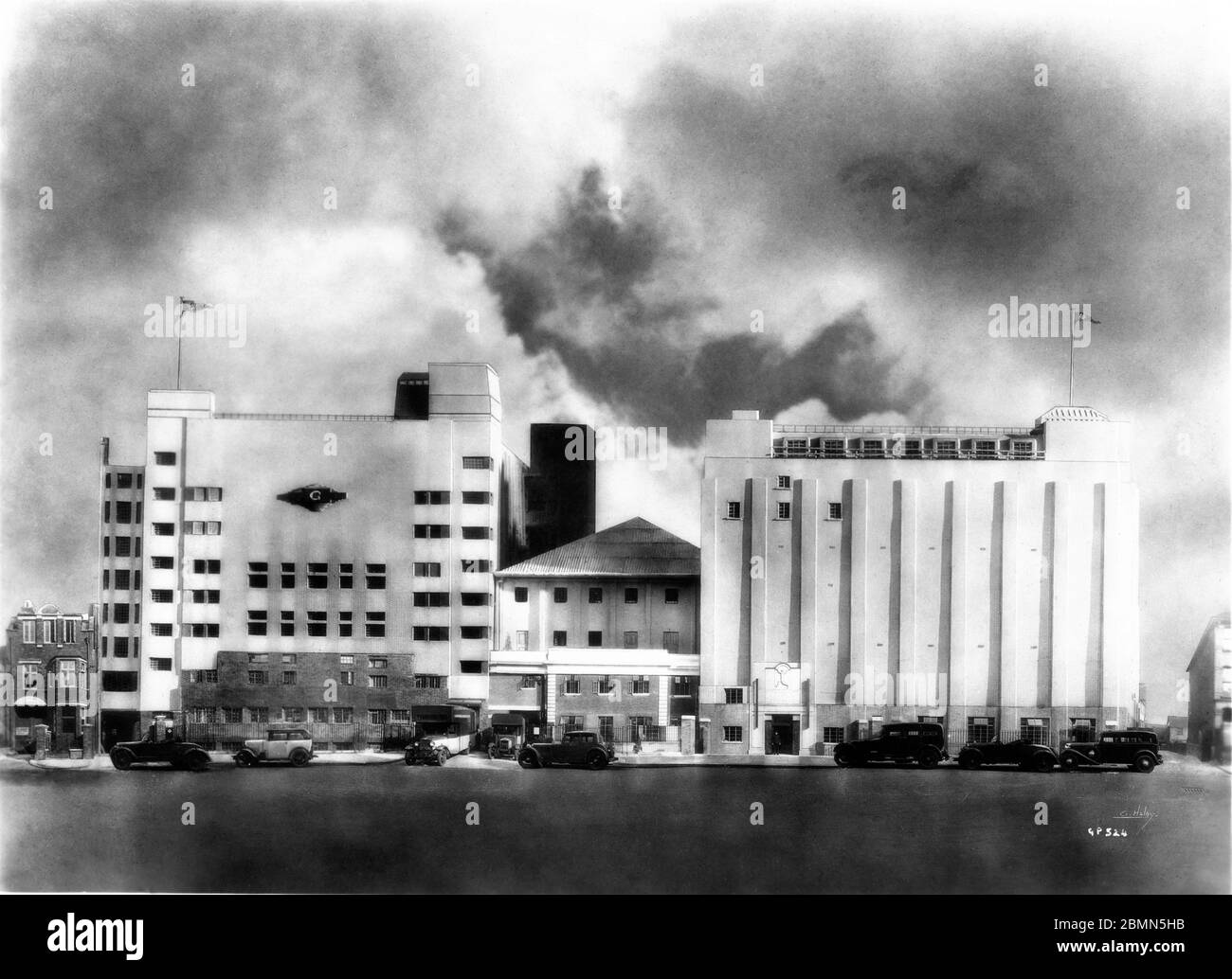 Exterior of GAUMONT BRITISH STUDIOS Lime Grove Shepherd's Bush West ...